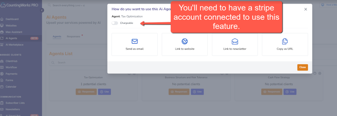 Understanding and Using AI Agents in CountingWorks PRO
