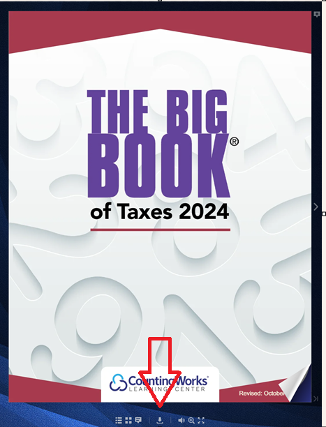 How to Download a PDF of the Big Book of Taxes